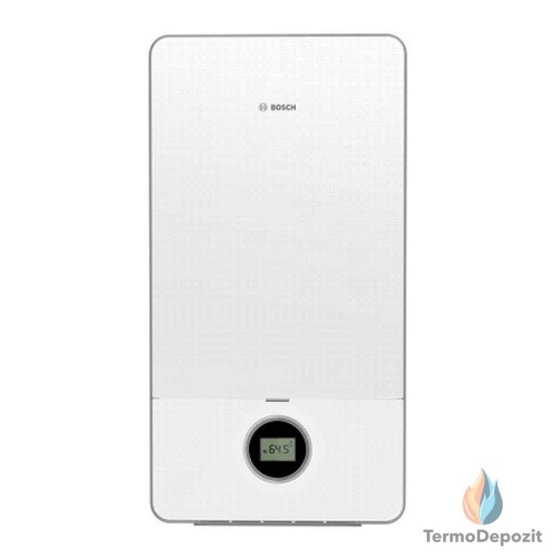 Cazan în condensație BOSCH 7000iW 24/28, KIT EVACUARE INCLUS, 24 kW pe ...